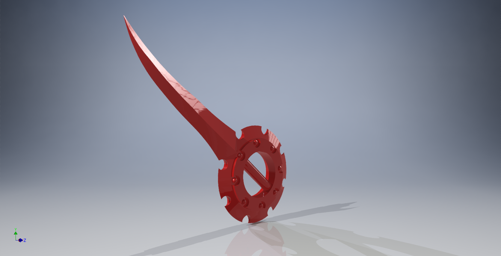 Archivo STL gratis Daga Rikku・Diseño por impresión en 3D para descargar ...