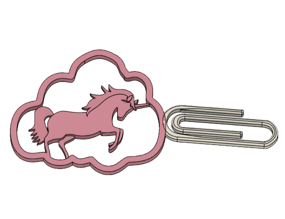 STL file Bookmarks-Princess-Humming bird-Unilicorn-Forklift-Fairy ...