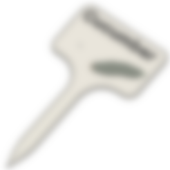 Download 3D printing files Cucumber Signs / Labels for garden ・ Cults