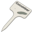 Download 3D printing files Cucumber Signs / Labels for garden ・ Cults