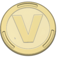 Download STL file VBuck Euro Fortnite coin • 3D print template ・ Cults