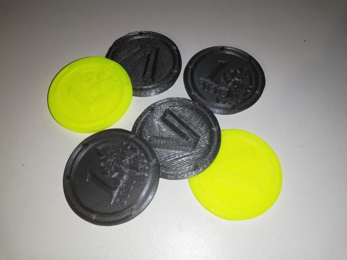 STL file VBuck Euro Fortnite coin・3D printable model to download・Cults