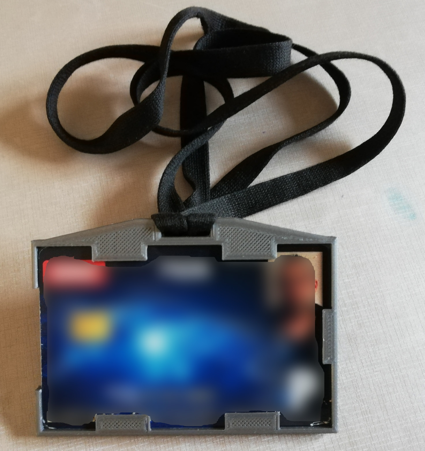 3D printer Badge Holder - Card Holder - ID Holder • made with CReality ...