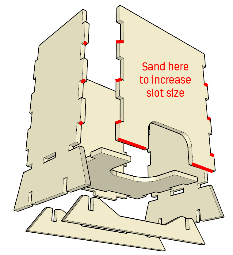 Free STL file Card Dispenser (for sleeved/laminated 90x60mm cards)・3D ...