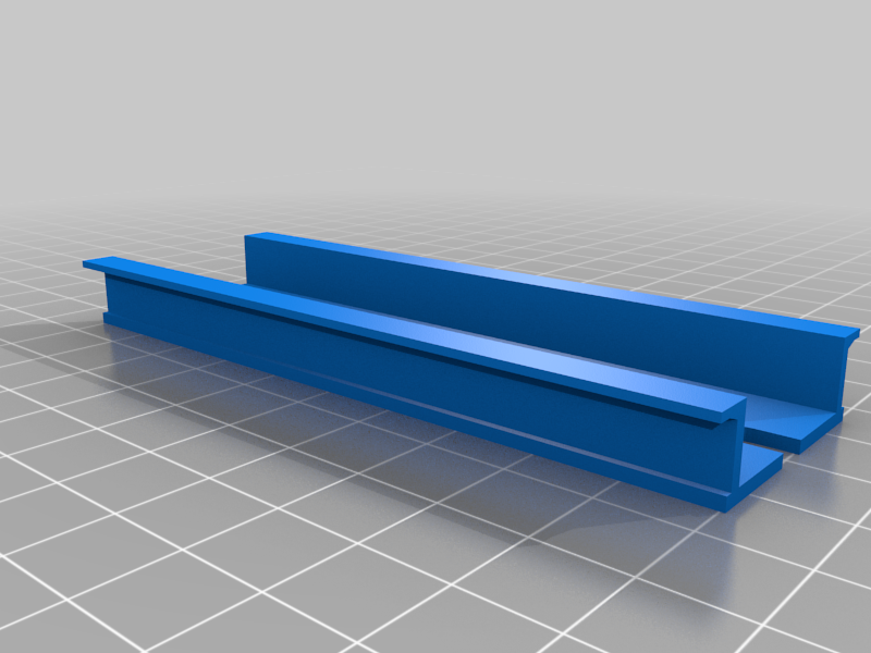 Free STL file DIN Rail 35x10x100mm 👽・3D printable design to download・Cults