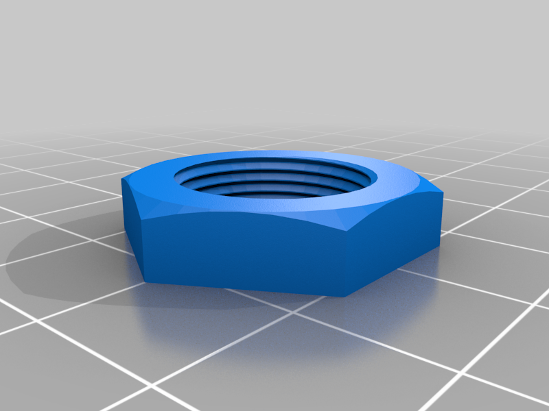 Free 3D file Blanking Plug / 15mm / Threaded・3D printing idea to ...