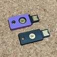Download free STL file Yubikey 5 Sleeve for Colour Coding and ...