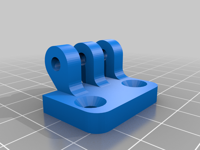 Free STL file Hinge / M4 screws / 25mm offset 👽・3D printer design to ...