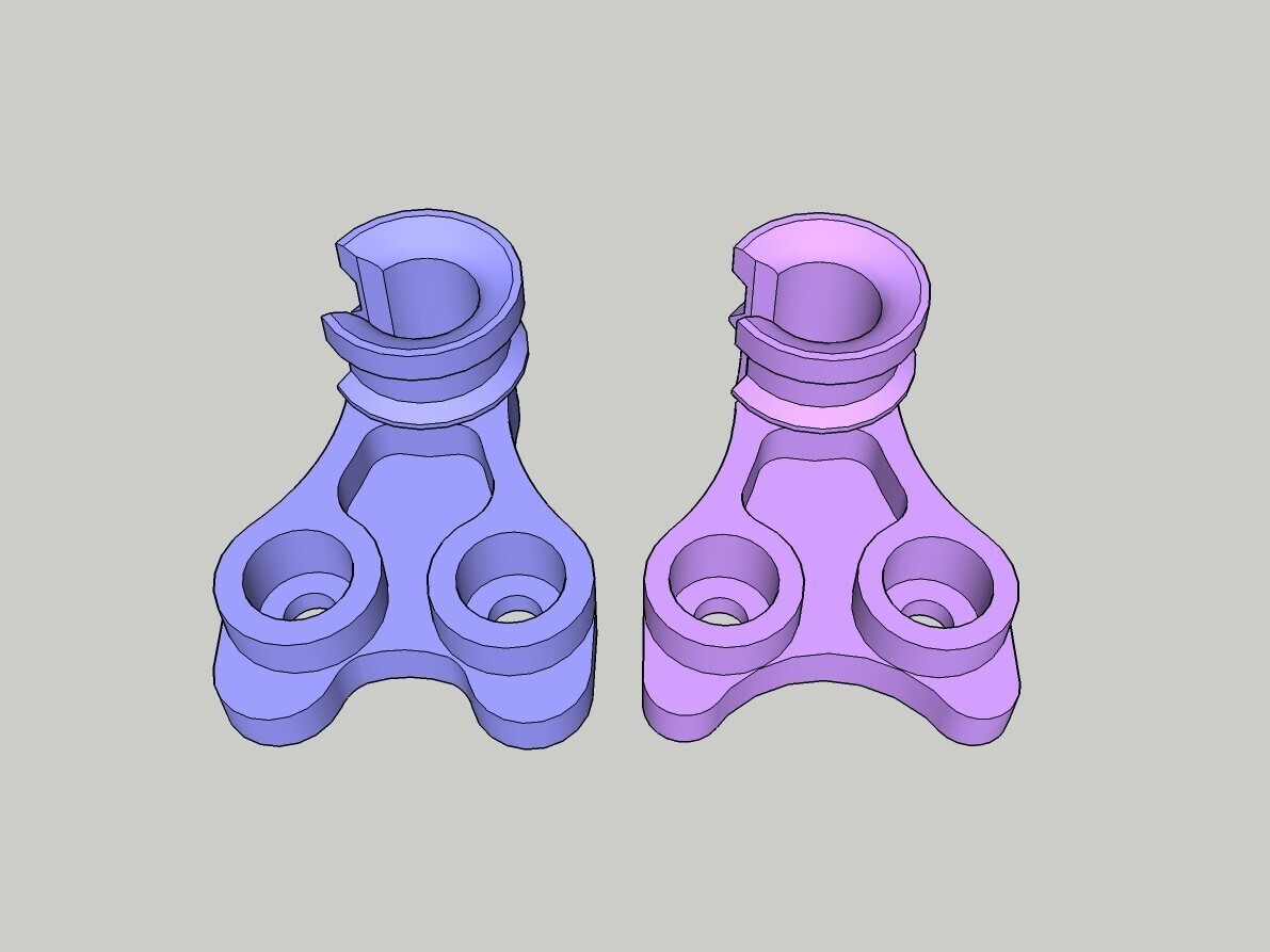 Free STL file Strain Relief for Anycubic Kossel Linear (Remix)・3D ...