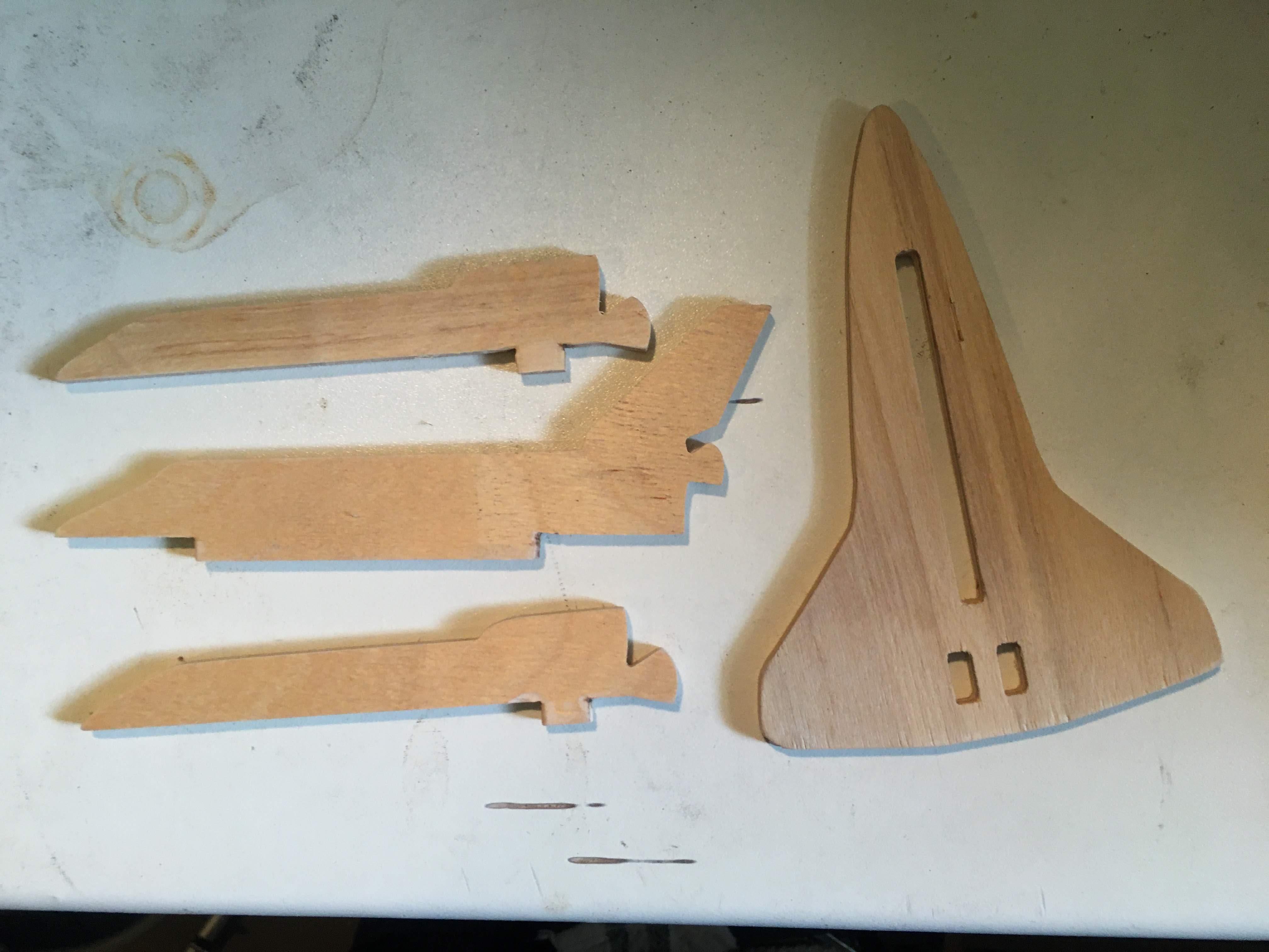 Download free STL file Space Shuttle simplified 6mm • 3D printing ...