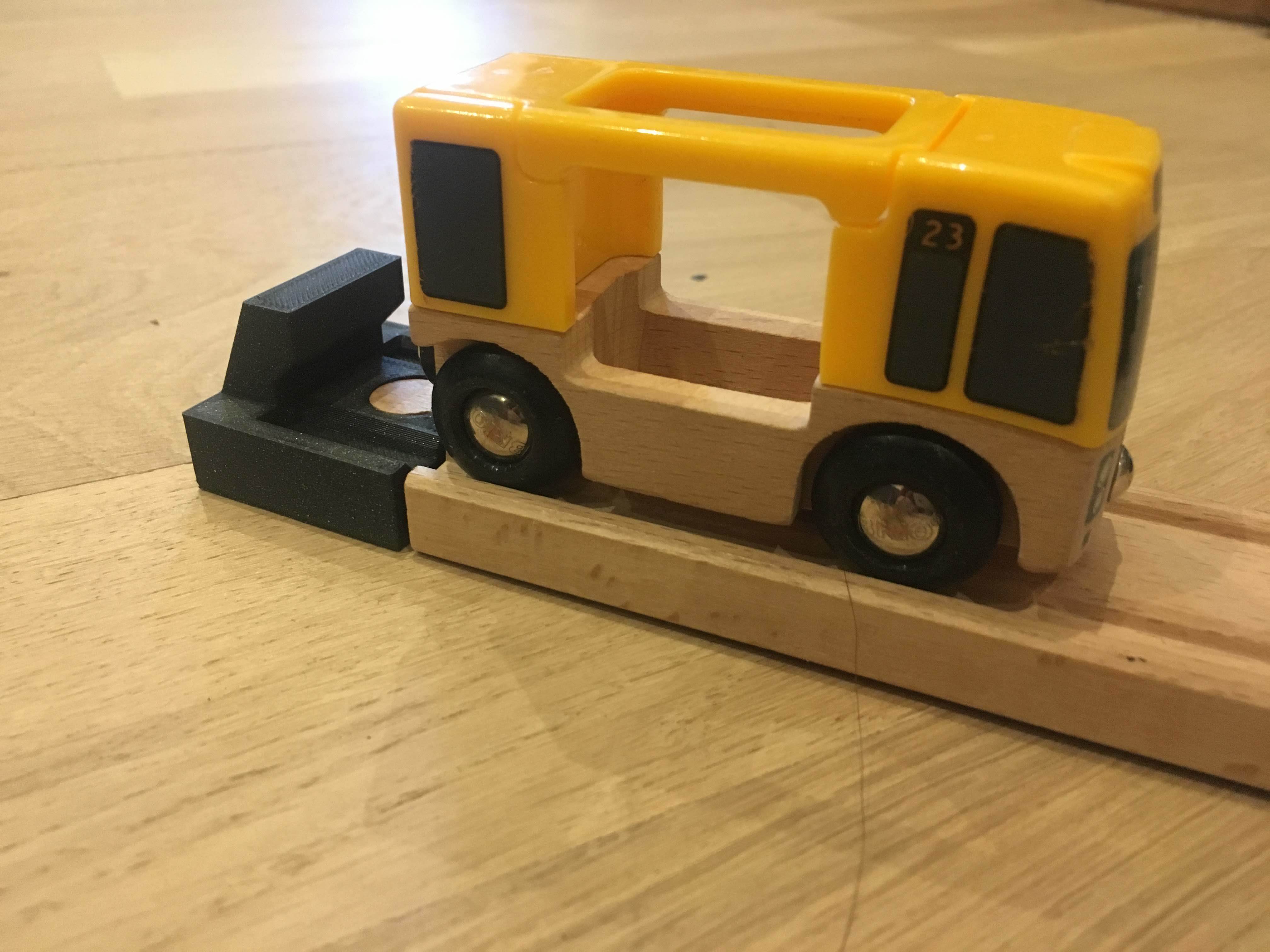 Download free GCODE file Wooden train track : Stop track (Brio / Ikea ...