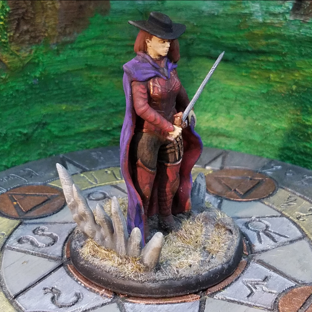 3D printed Monster Hunter - Tabletop Miniature • made with Elegoo mars ...