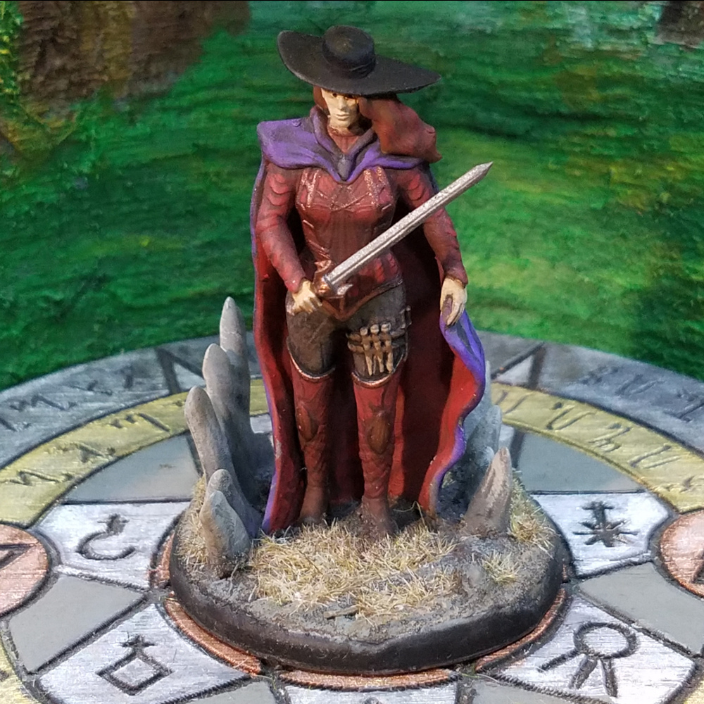 3D printed Monster Hunter - Tabletop Miniature • made with Elegoo mars ...