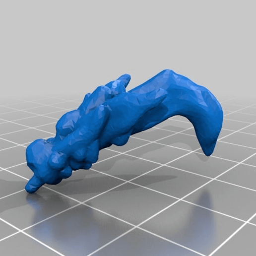 Download free STL Bone Devil - Neutral Pose ・ Cults