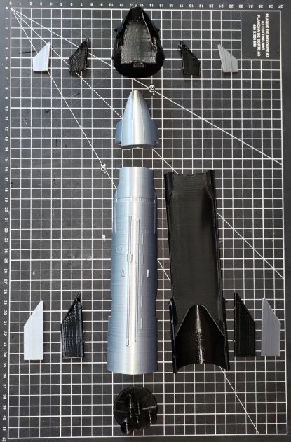 Archivo 3D gratis NAVE ESTELAR S24/B7・Plan para descargar y imprimir en ...