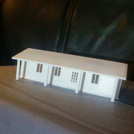 Download free STL file simple house 1 • 3D printer template ・ Cults
