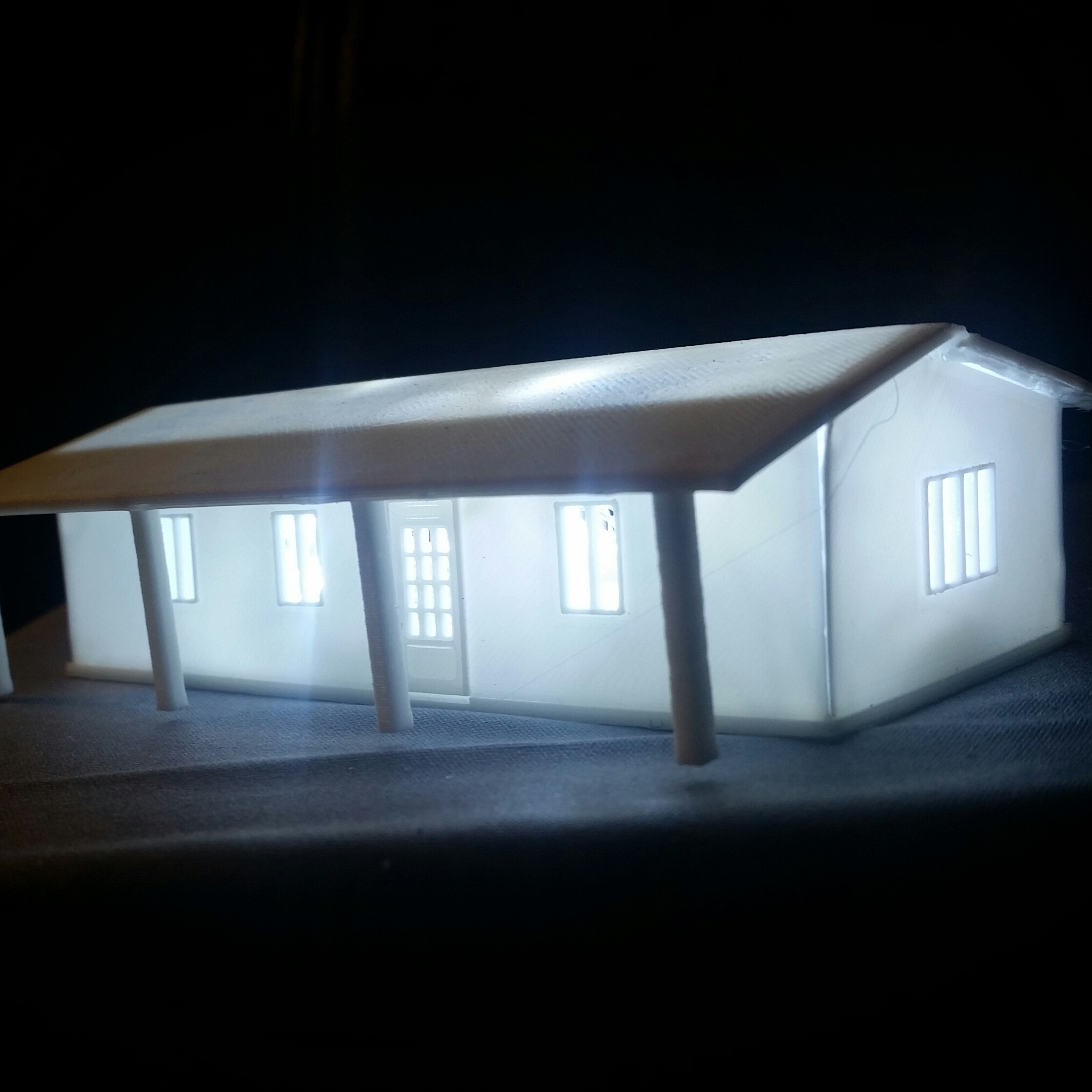 Download free STL file simple house 1 • 3D printer template ・ Cults