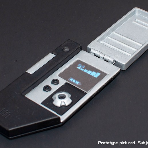 Imprimir en 3D gratis Comunicador inspirado en la empresa Star Trek ・ Cults