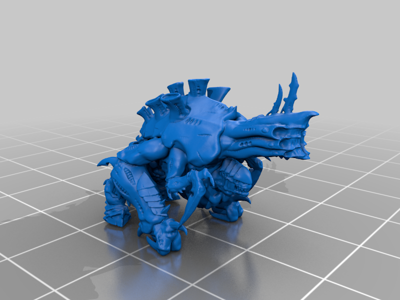 Free STL file Epic Tyranid Exocrine ⚔・3D printing idea to download・Cults