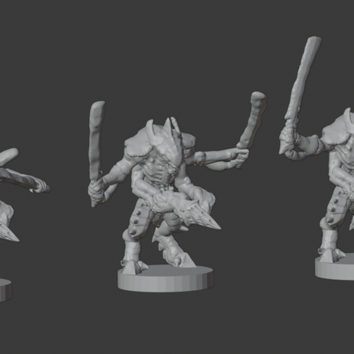 Download free 3D printer designs Epic Tyranid Warriors ・ Cults