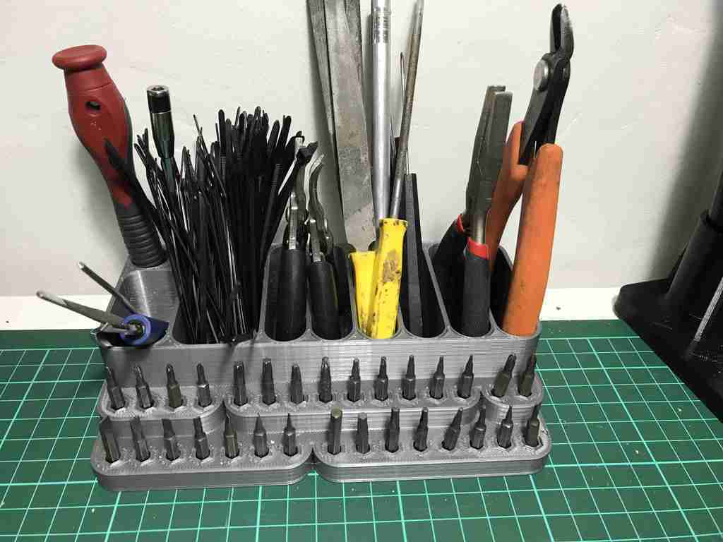 STL file Tools Organizer・Template to download and 3D print・Cults