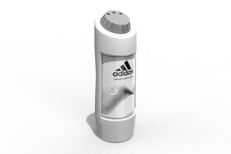 OBJ file Sports Talcum Powder・3D printable model to download・Cults