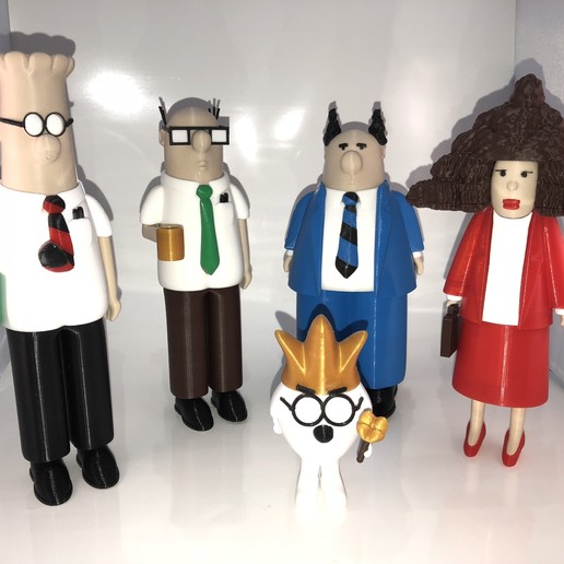 3D print Dilbert ・ Cults