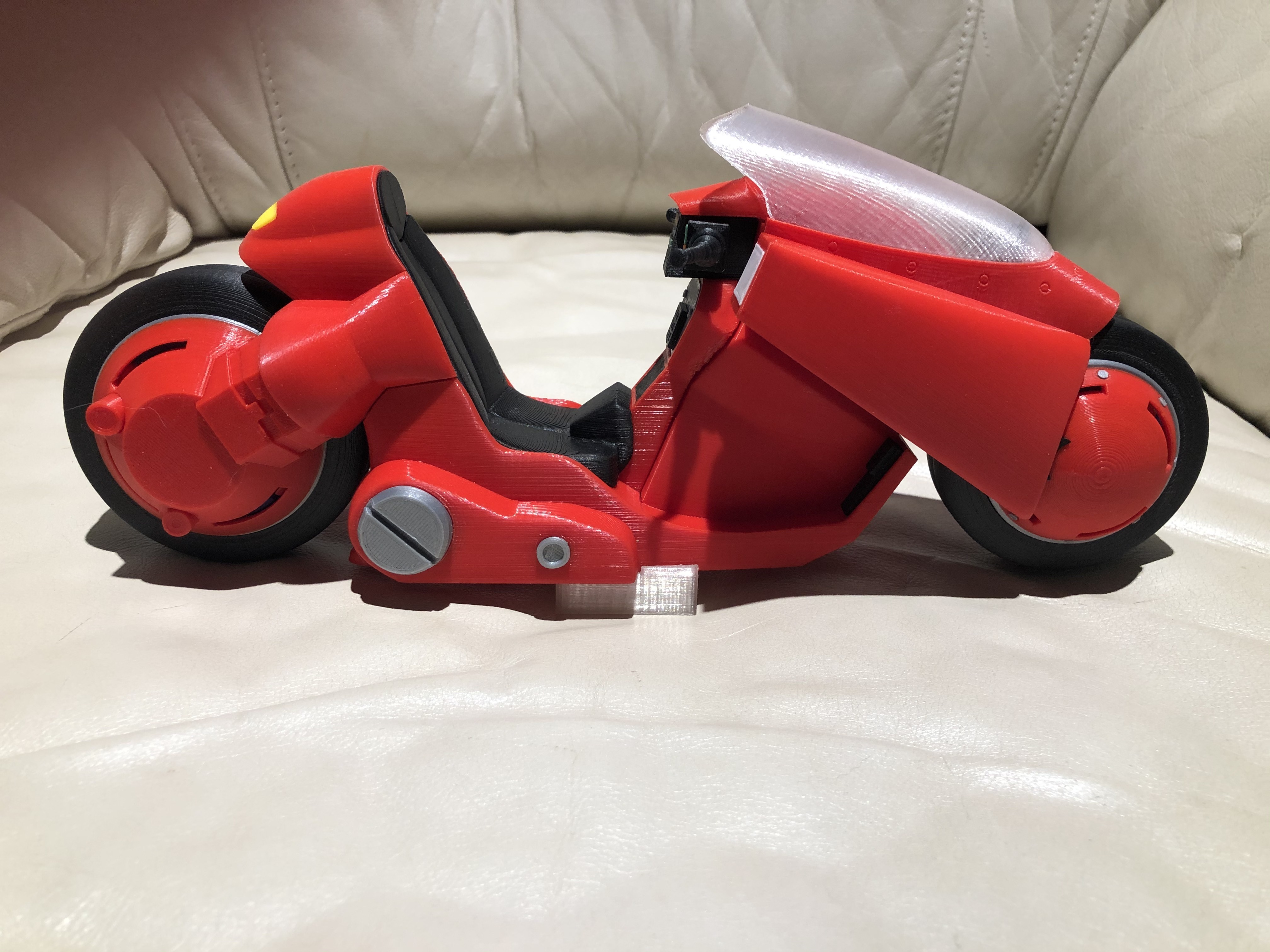 3D printed AKIRA motorcycle • made with Anet A8・Cults