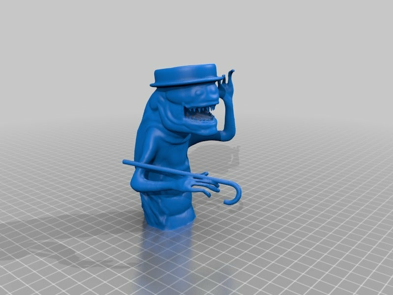 Free STL file Split Spaceballs Chest Bursting Alien 👽・3D printer design ...