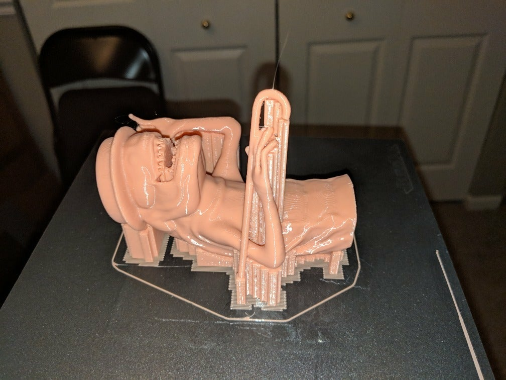 Free STL file Split Spaceballs Chest Bursting Alien・3D printer design ...