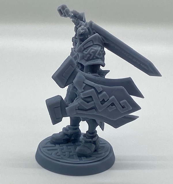 STL file Oelrik Stormsword with Shield and Greatsword・3D print design ...