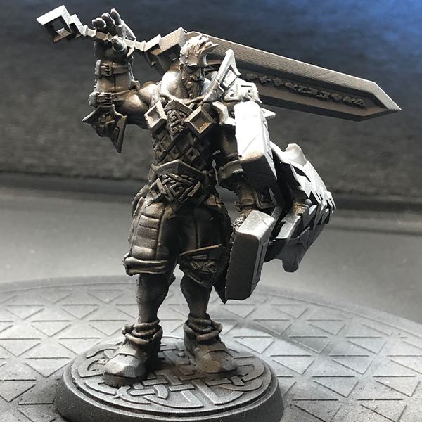 STL file Oelrik Stormsword with Shield and Greatsword・3D print design ...