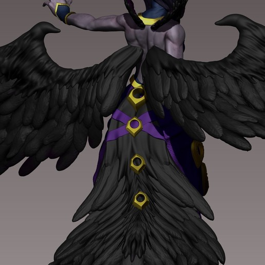 Descargar archivo STL League of Legends - Clásico de Morgana ...