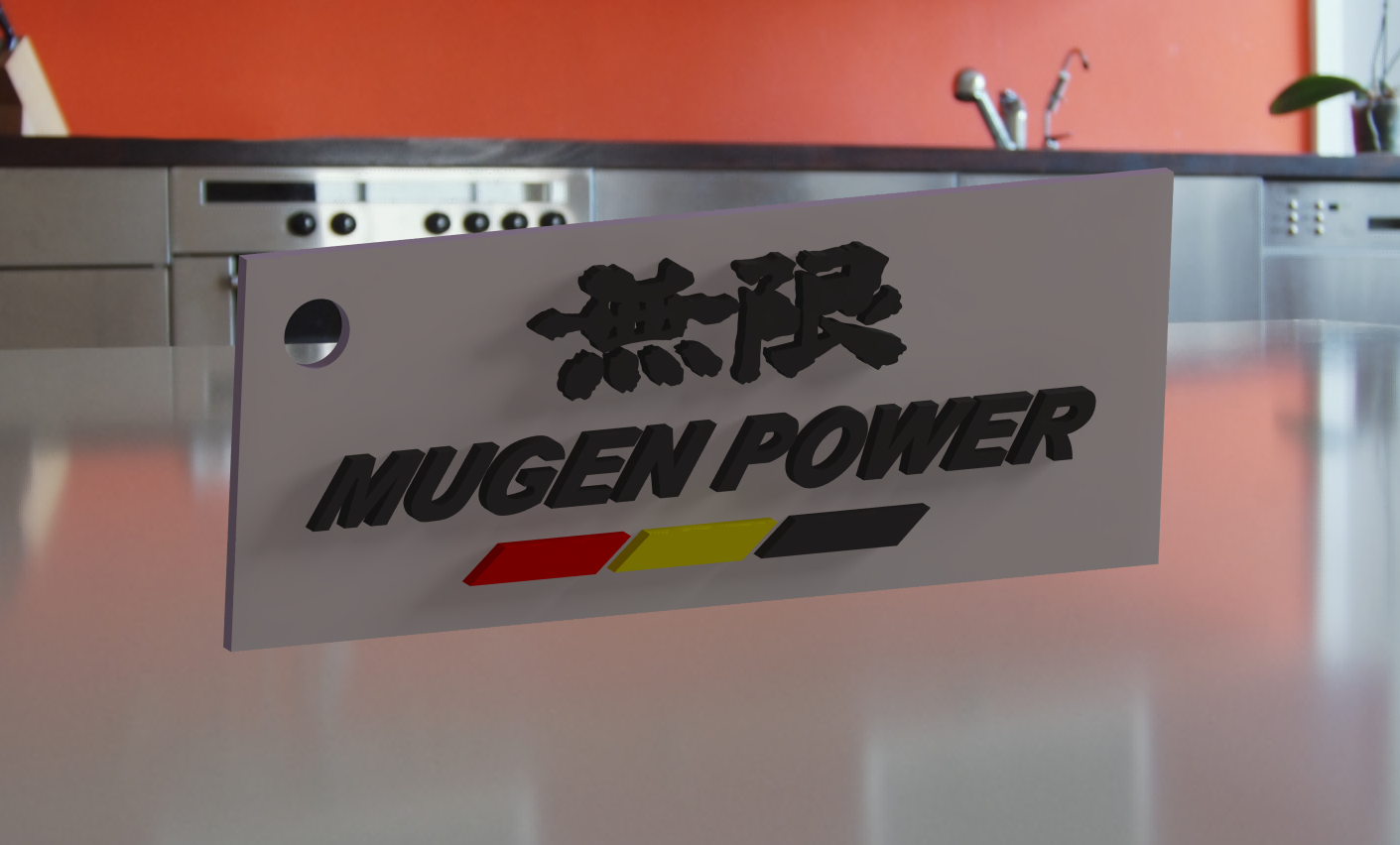 STL file Mugen Keychain 🗝️・Model to download and 3D print・Cults
