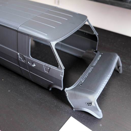 Download STL CHEVY VAN G20 RC BODY SCALER AXIAL MST TRX4 RC4WD ・ Cults