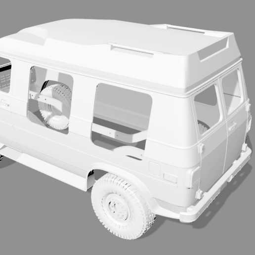 Download STL file CHEVY VAN G20 RC BODY SCALER AXIAL MST TRX4 RC4WD ...
