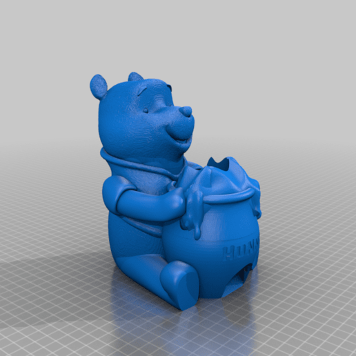 Download free STL file Winnie the Pooh Dice Tower • 3D print object ・ Cults