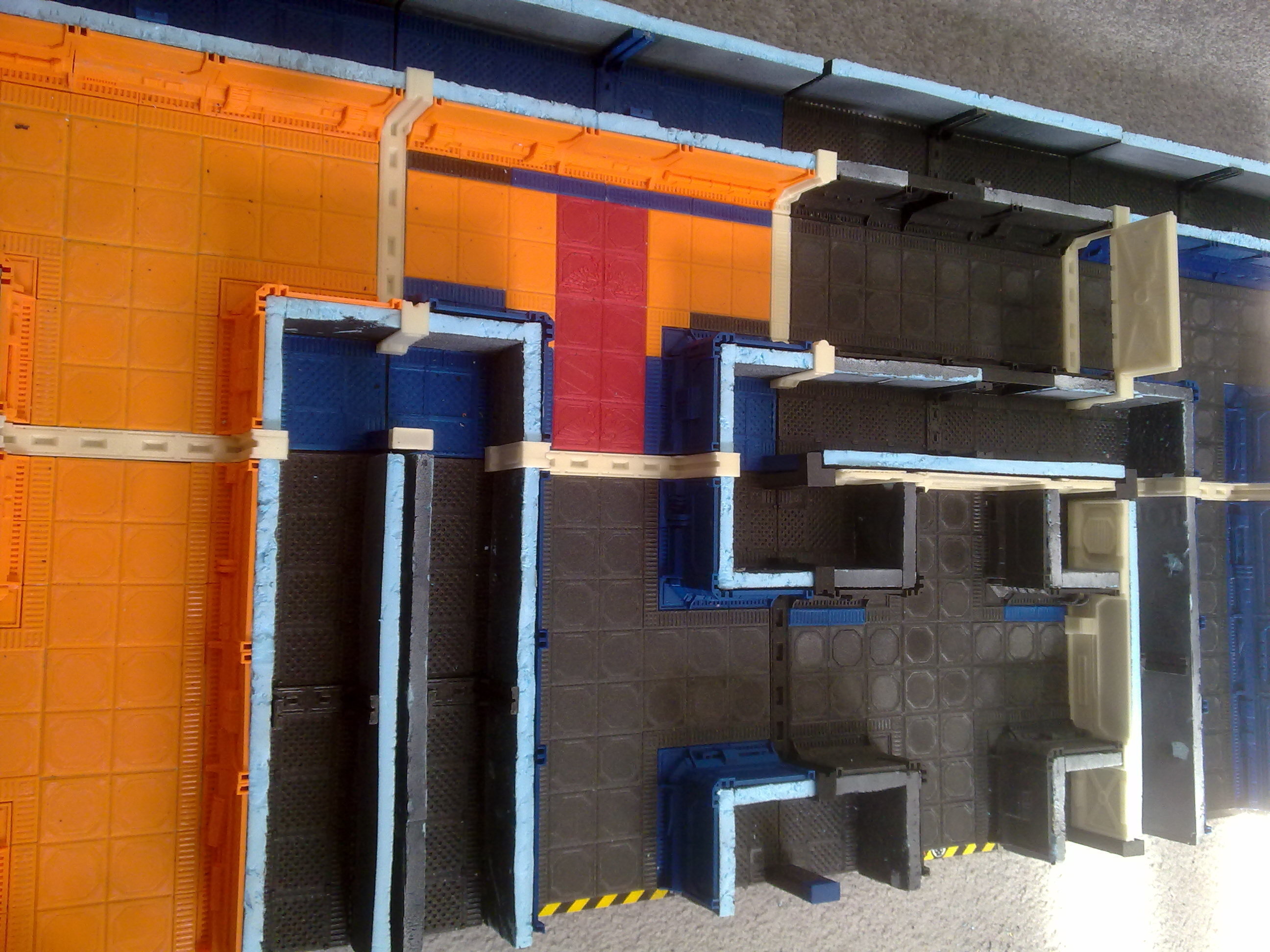 Free STL file S.P.R.U.E. One-sided modular walls 🎲・3D printing template ...