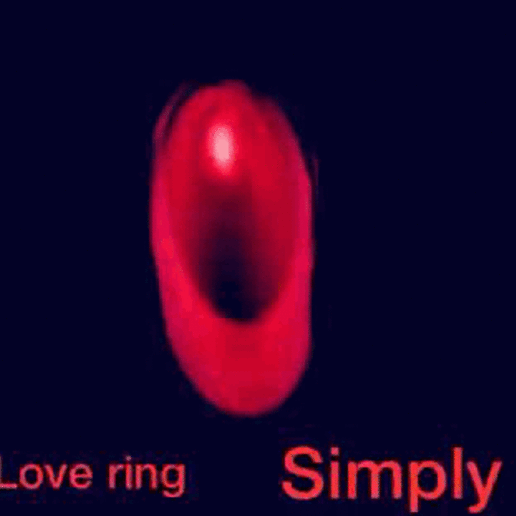 Download 3D printing designs LOVE RING and Mold Simply heart ring and ...