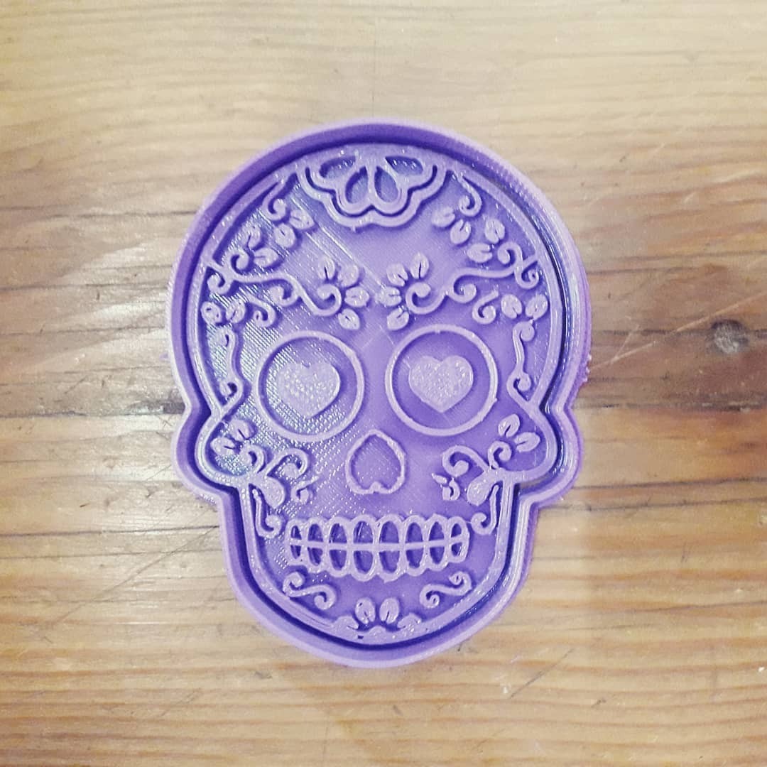 Free STL file Mexican calaca cookie cutter 🍪・3D printable design to ...