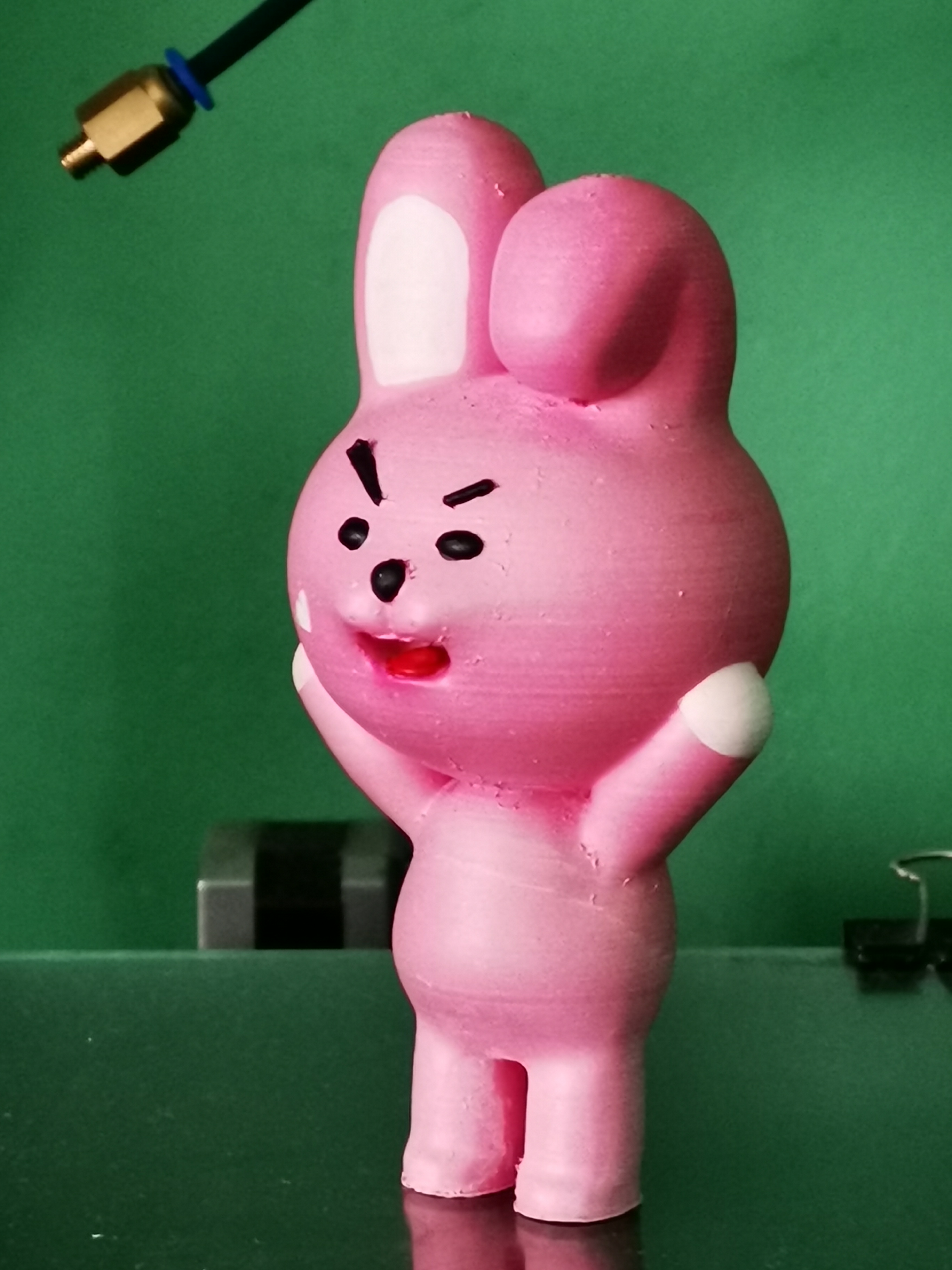 STL file Cooky BTS figure (2 versions) 🐇・3D print model to download・Cults