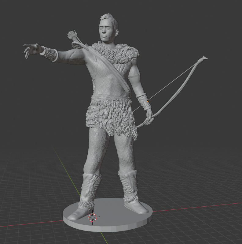 STL file Atreus God of War Concept Art 🎨・Model to download and 3D print ...