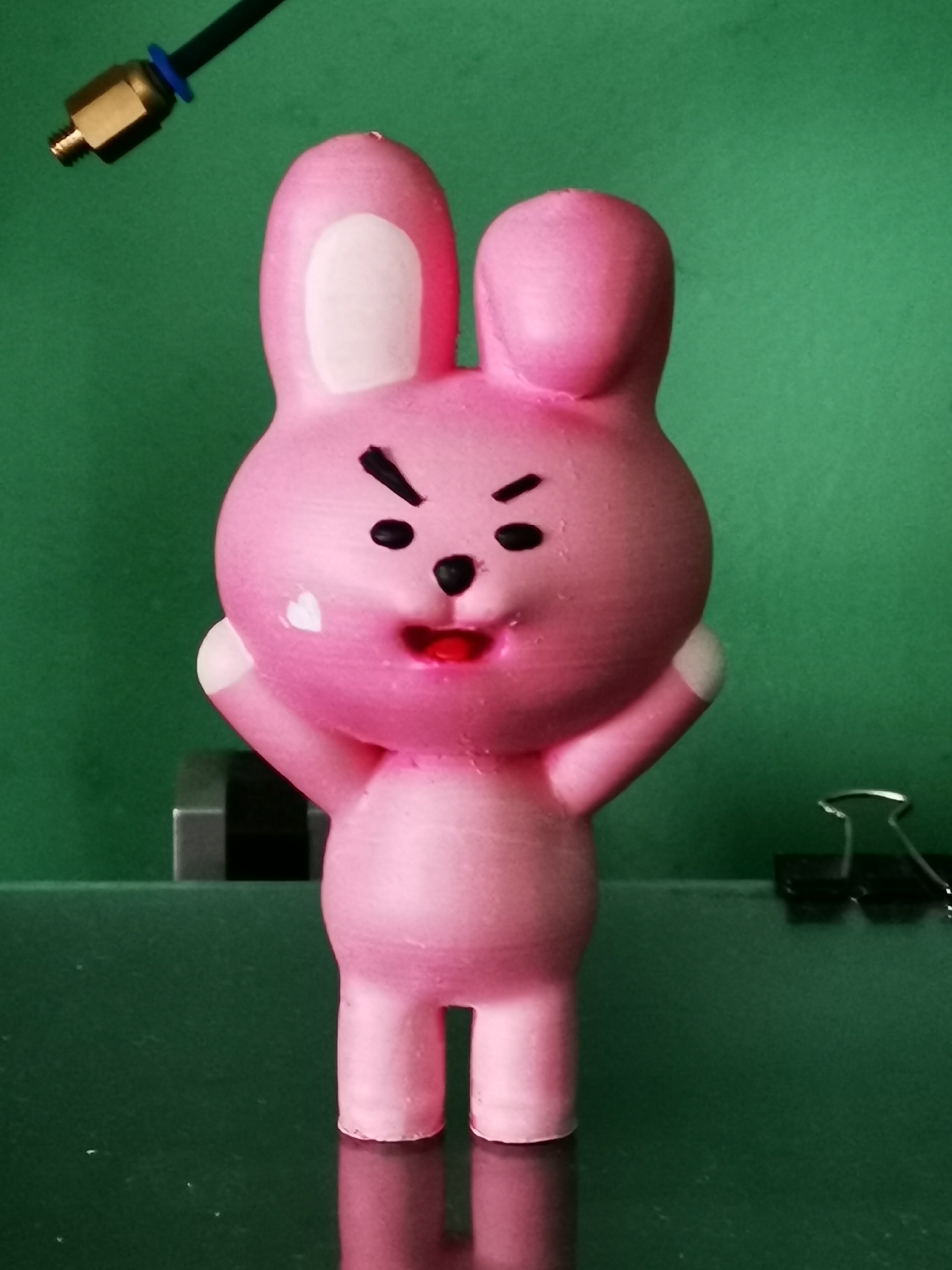 STL file Cooky BTS figure (2 versions) 🐇・3D print model to download・Cults