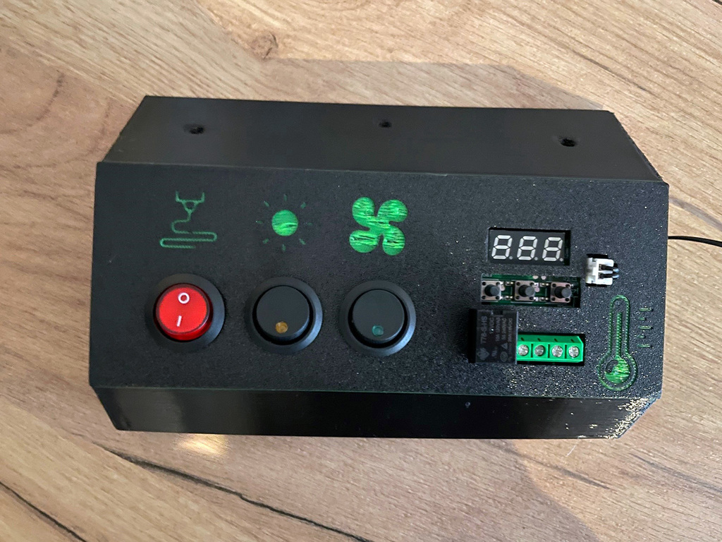 Free 3D file Power Panel + Tempcontroller 🧞‍♂️・3D printing design to ...