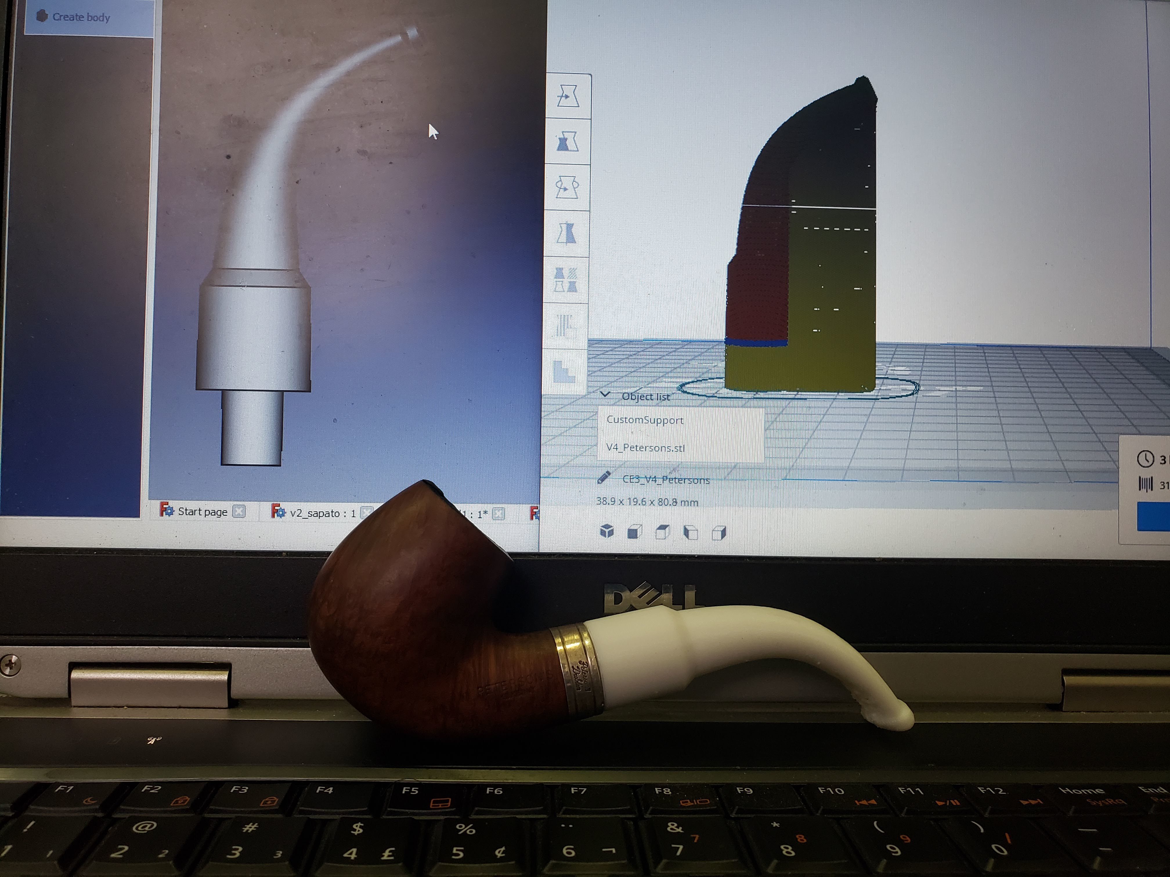 Download free STL file Peterson Dublin Pipe Stem • 3D printing object ...