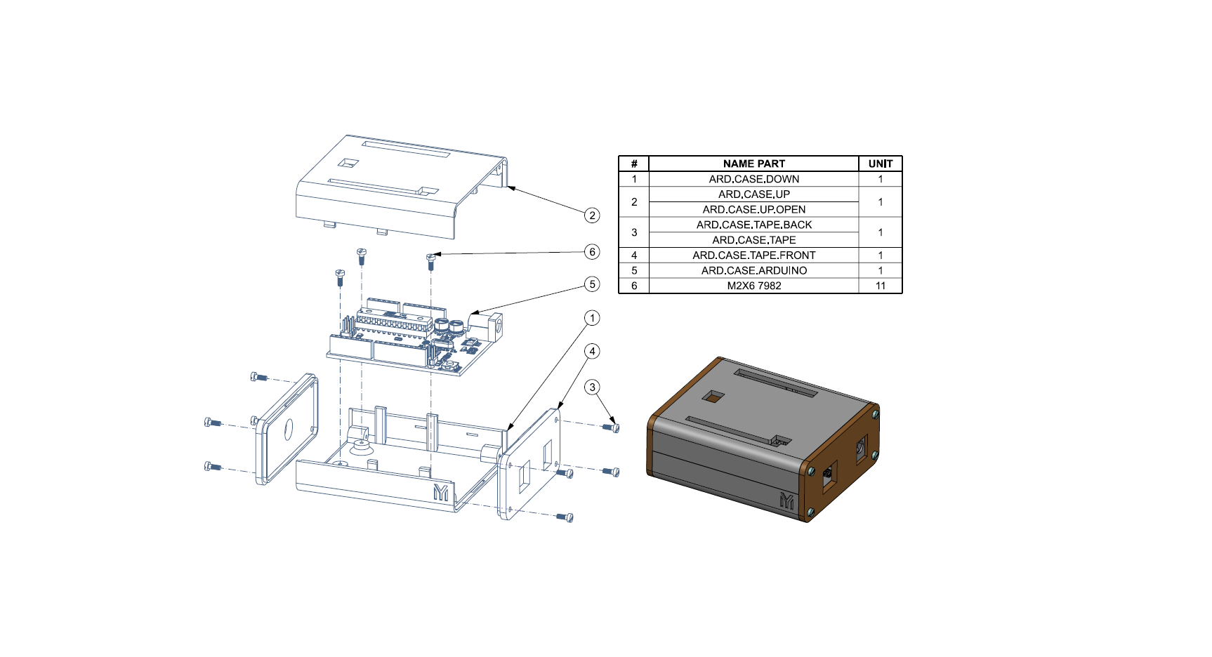 Free STL file Arduino UNO case・3D print model to download・Cults