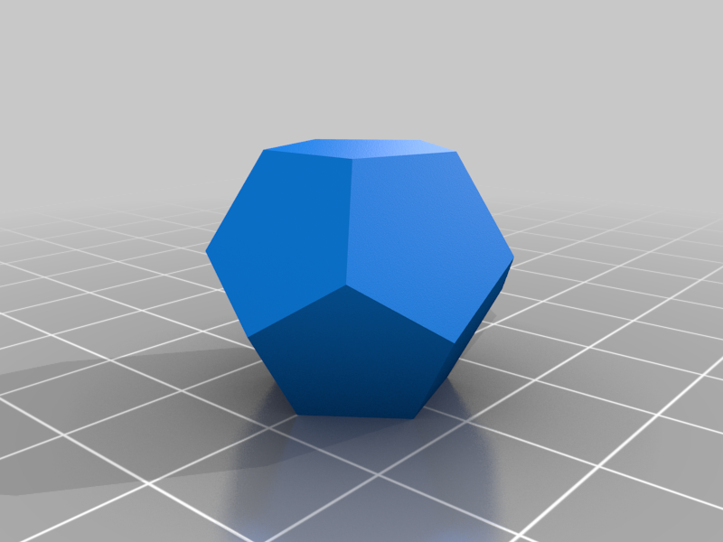 Free STL file Dice polygons・3D print design to download・Cults