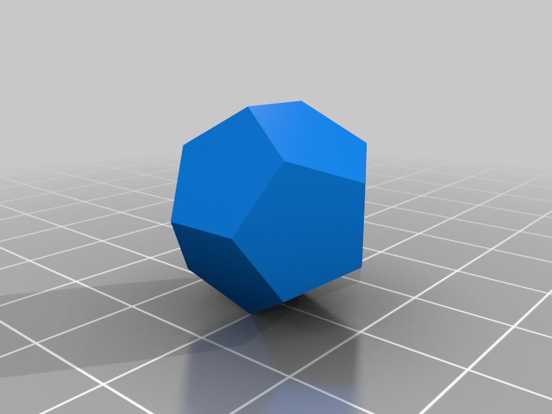 Free STL file Dice polygons・3D print design to download・Cults