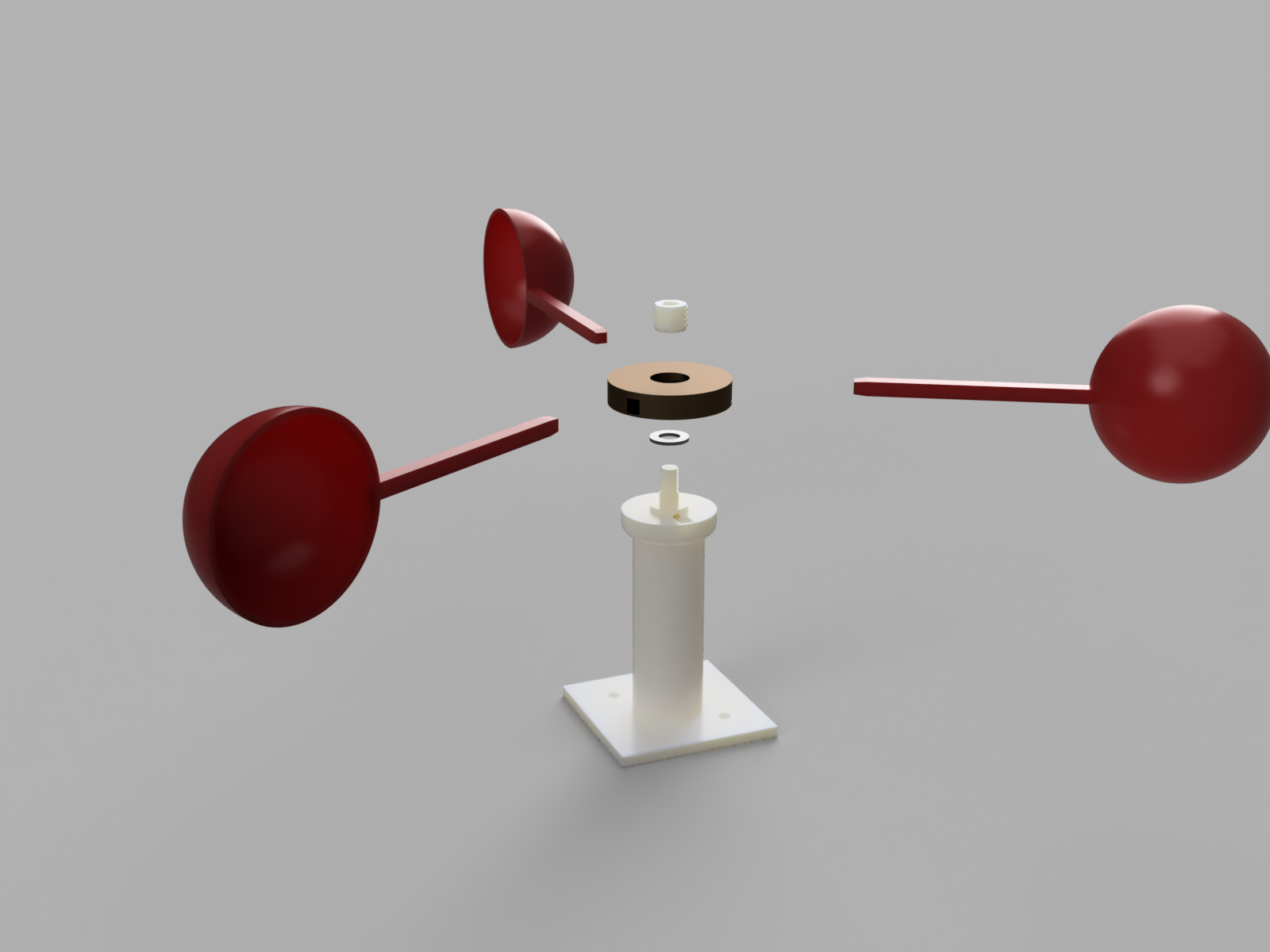 STL-Datei Anemometer w/ Hall Effect Sensor kostenlos・3D-druckbares ...