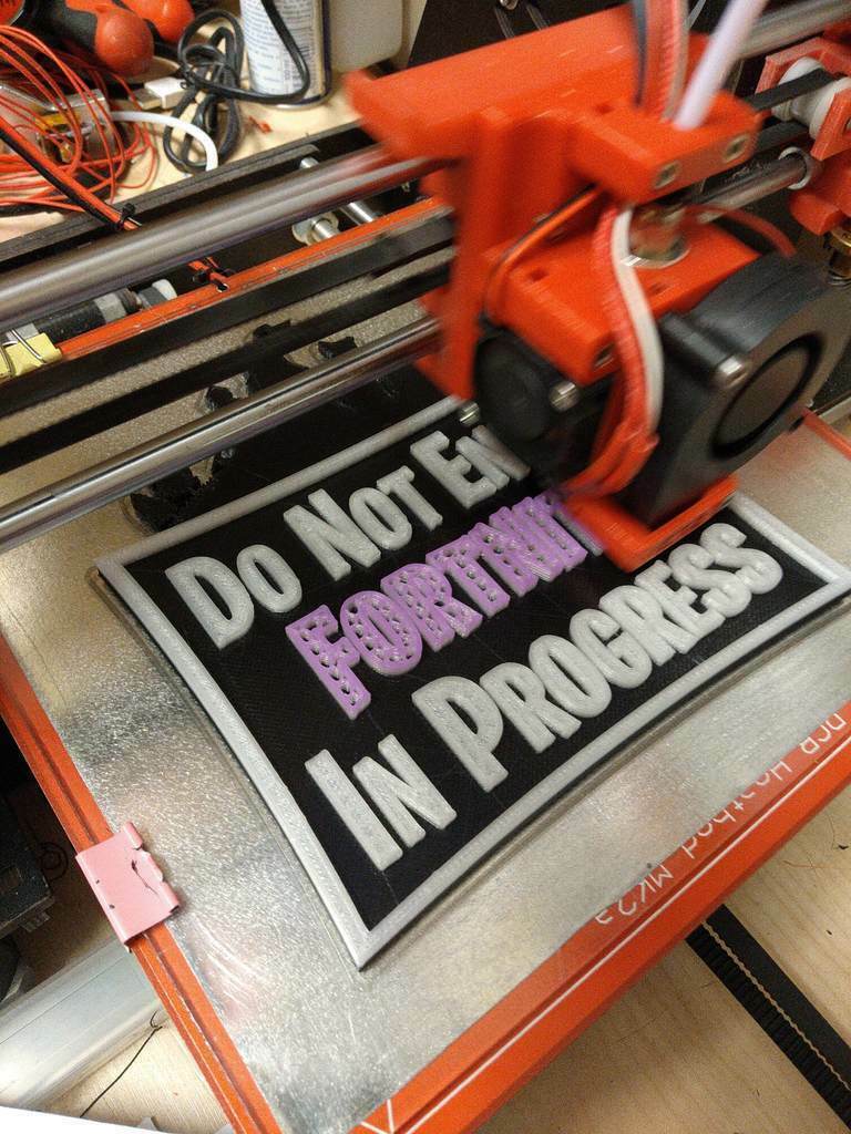 Free STL file Fortnite Door Sign・Object to download and to 3D print・Cults